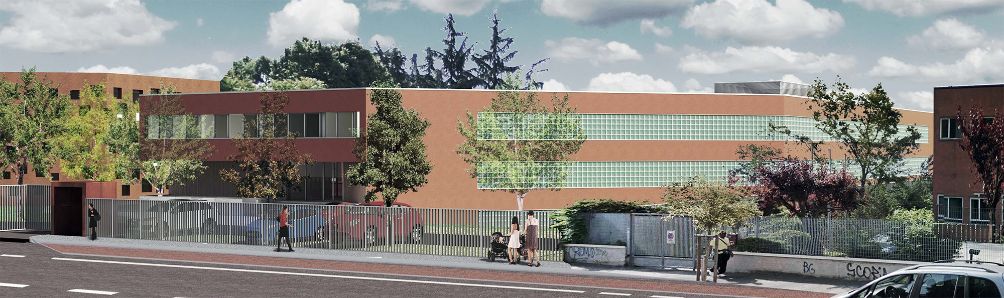 NEW DORMITORY BUILDING FOR THE "COLLEGIO DI MILANO" COMPETITION